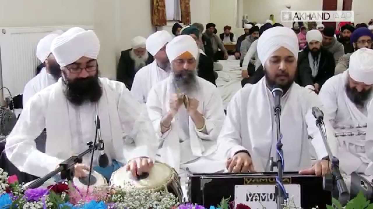Waheguru Simran - Ragi Inderjeet Singh Ji @ Akhand Jaap 1MAR2014 [HD ...