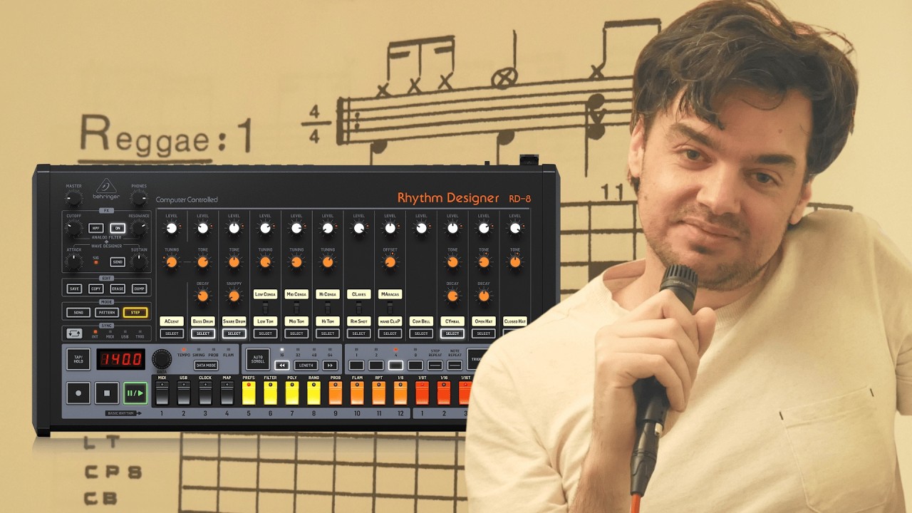 📼 Different Patterns on the Behringer RD-8 Mk2 [analog drum machine ...