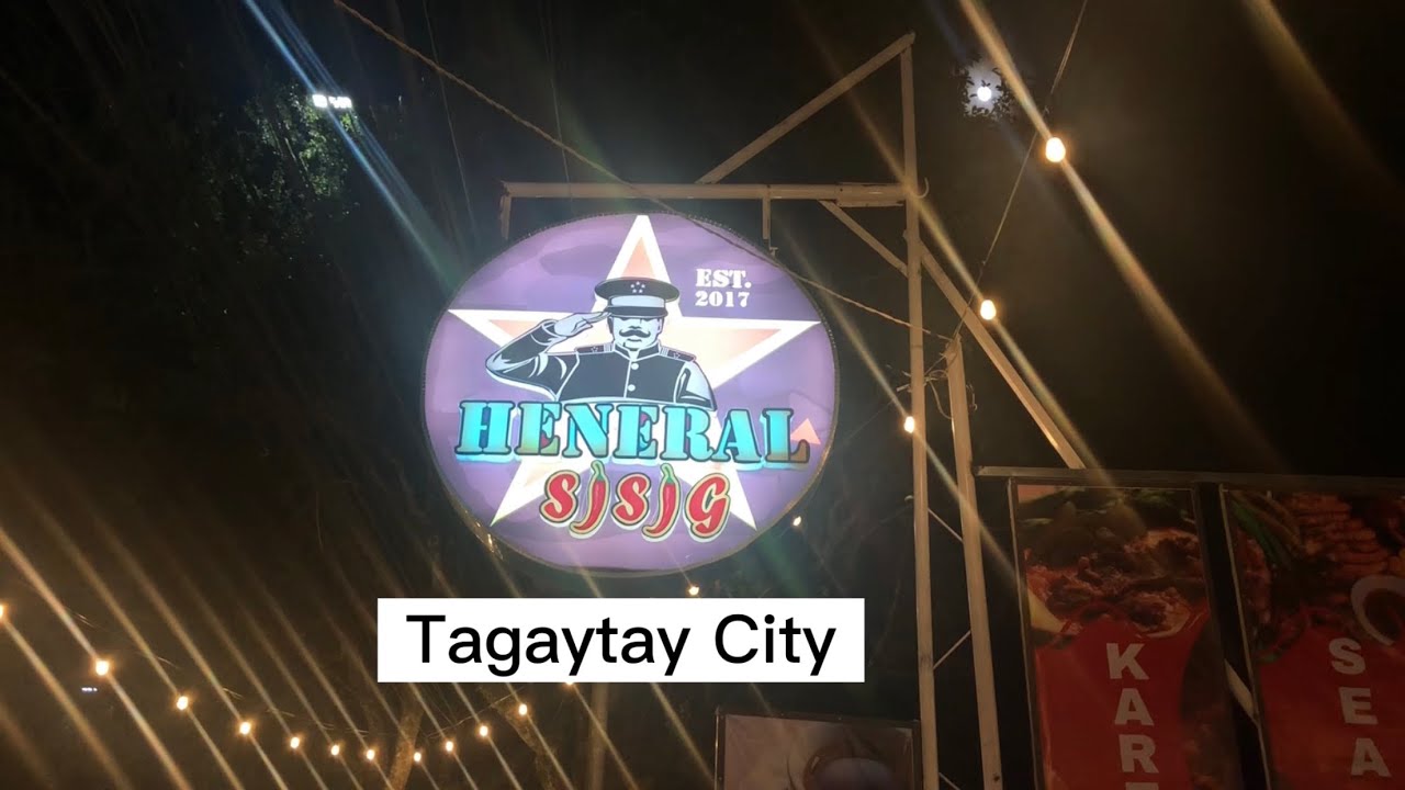 HENERAL SISIG SUNGAY NORTH TAGAYTAY CITY - YouTube