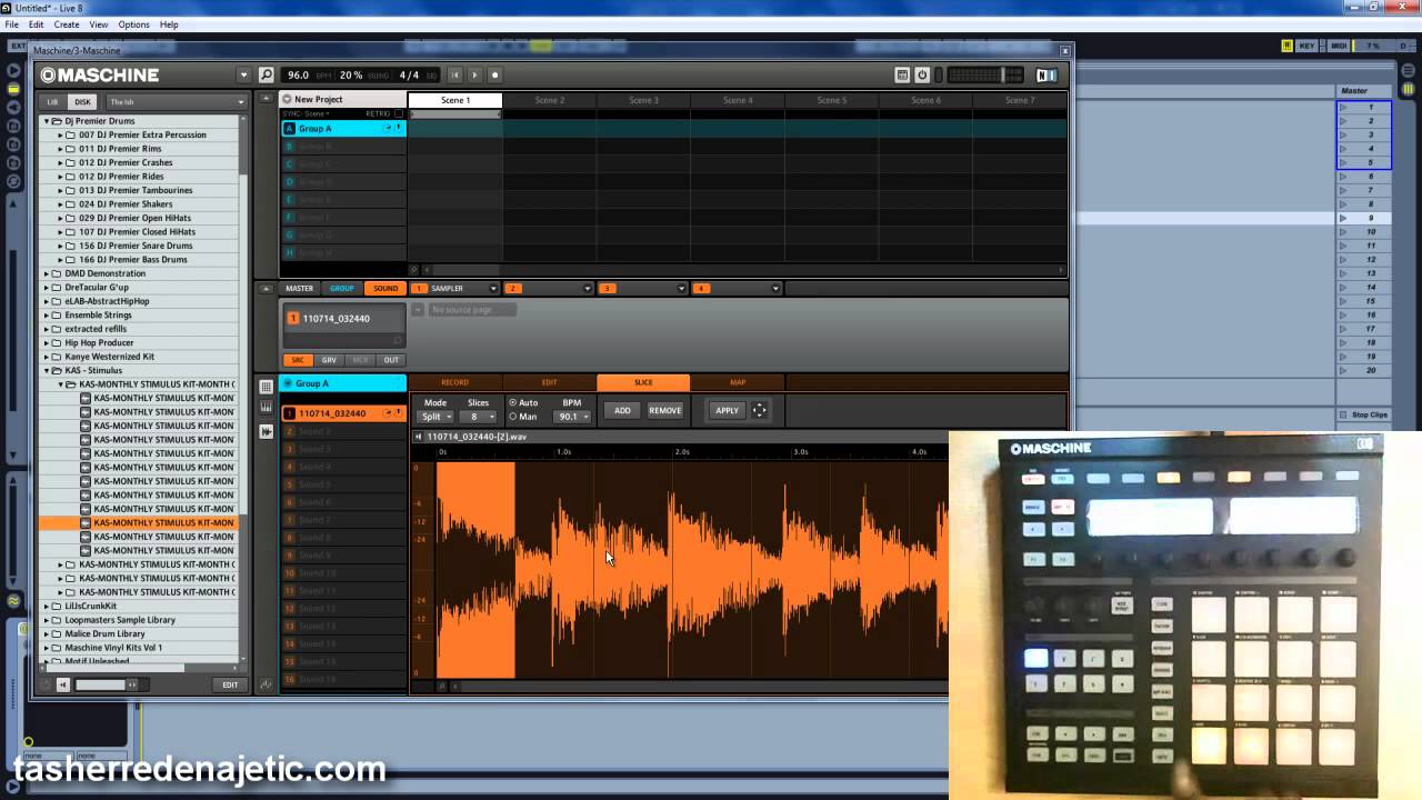 Native Instruments Maschine: Sampling from your CPU and Choke Groups ...