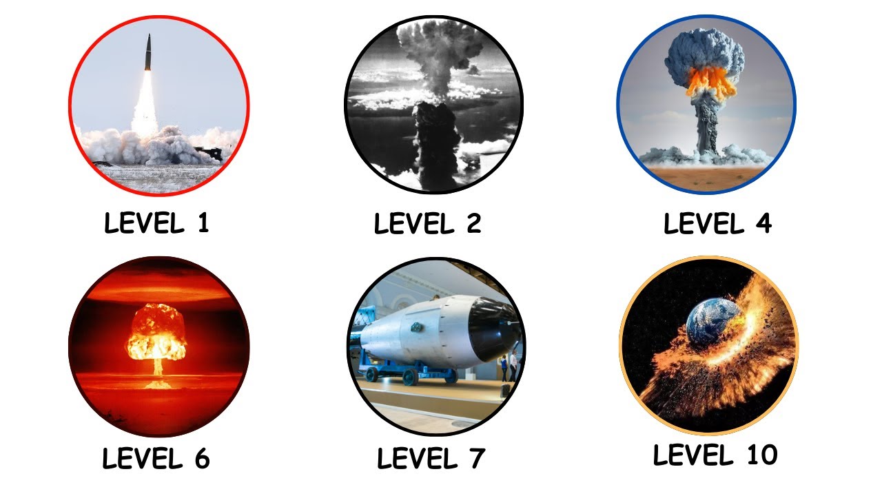 Every Nuclear Bomb Level Explained in 12 Minutes - YouTube