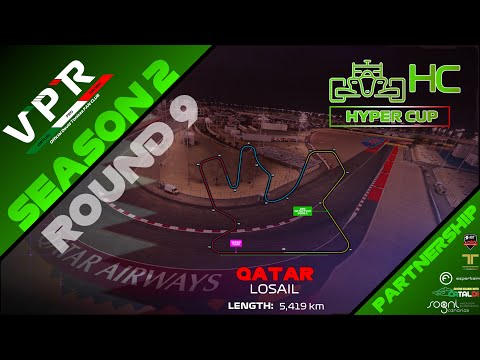 VPR Virtual pro Racing Hyper Cup Round 9 Qatar - YouTube
