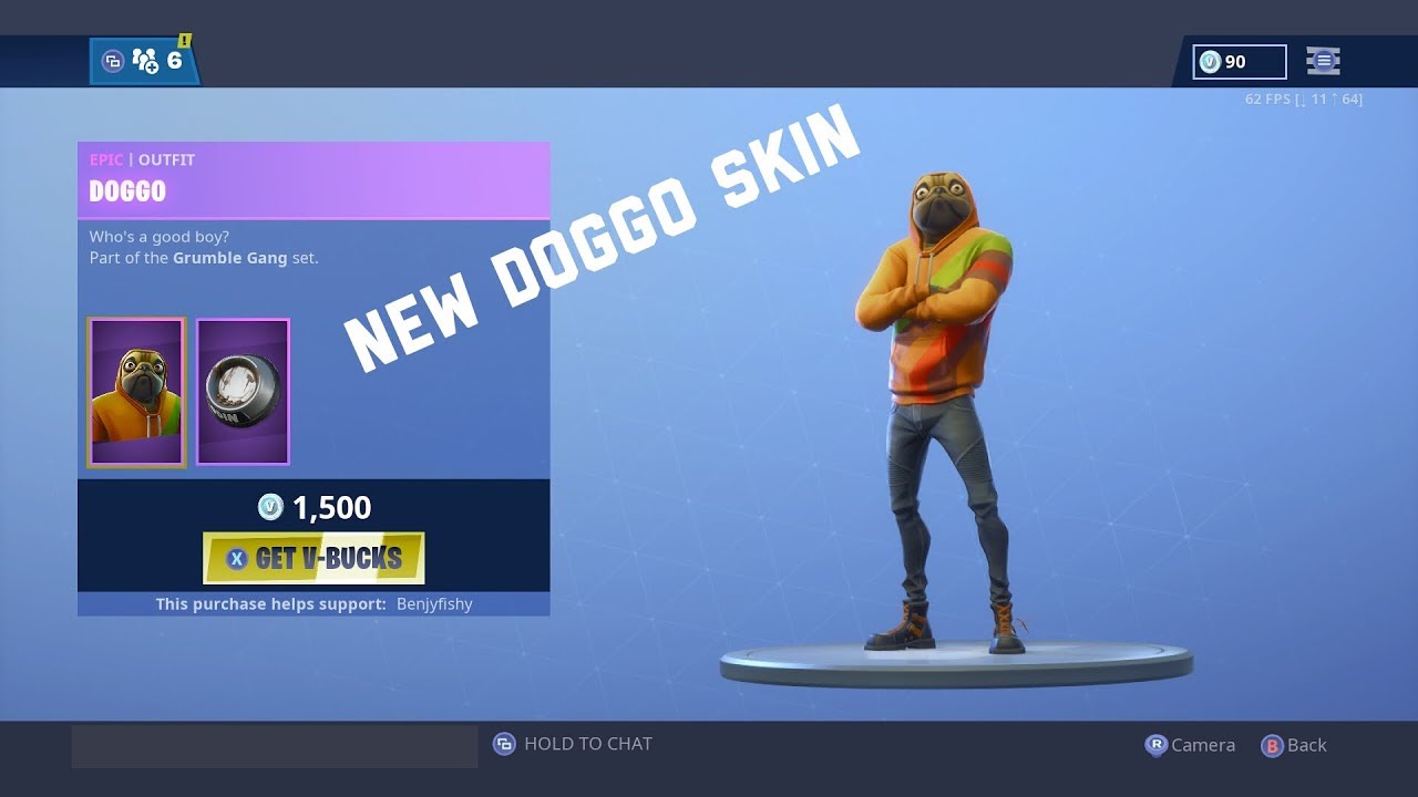 NEW DOGGO SKIN! | May 25 2019 | Fortnite item shop| - YouTube
