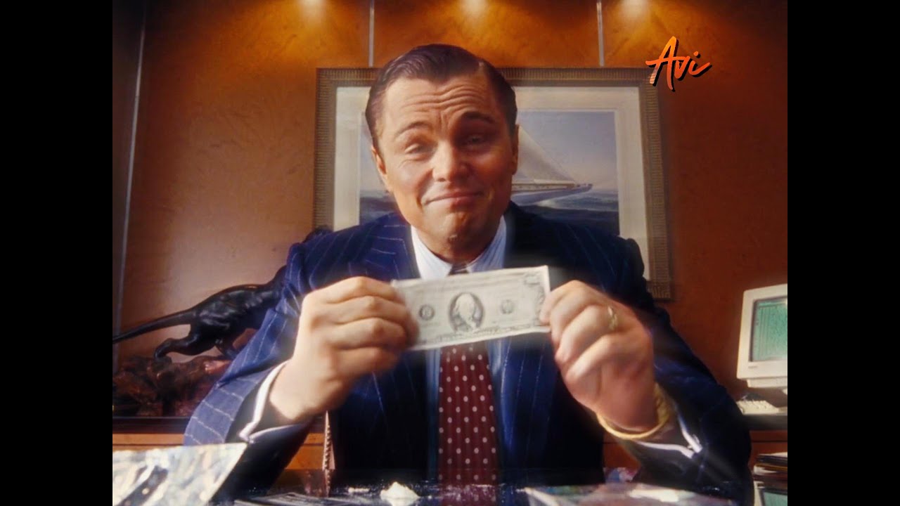 Wolf Of Wall Street Money Gif