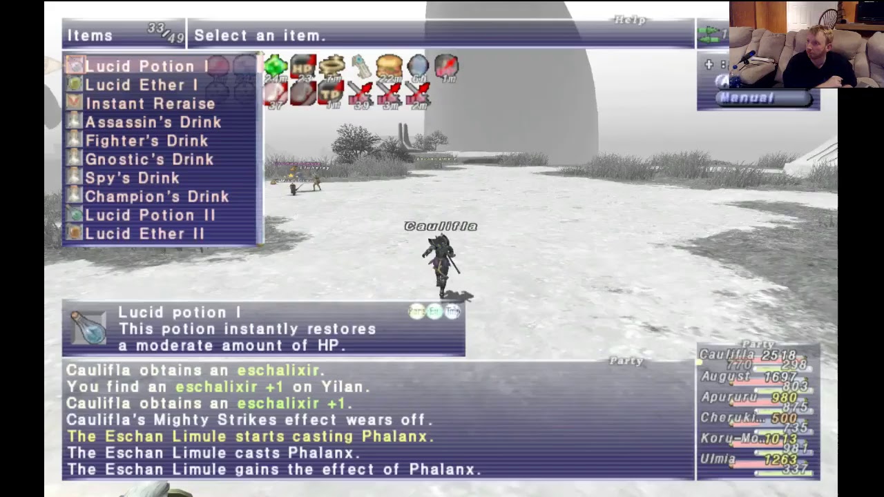 FFXI Livestream Replay: Escha Sky for Jovian - YouTube