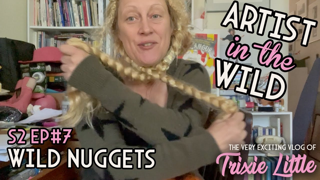 S2E07 TRIXIE LITTLE ARTIST IN THE WILD Ripping Out Carpet, Weaving Wigs ...