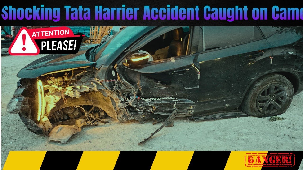 Shocking Tata Harrier Crash at High Altitude – Watch What Happened Next ...