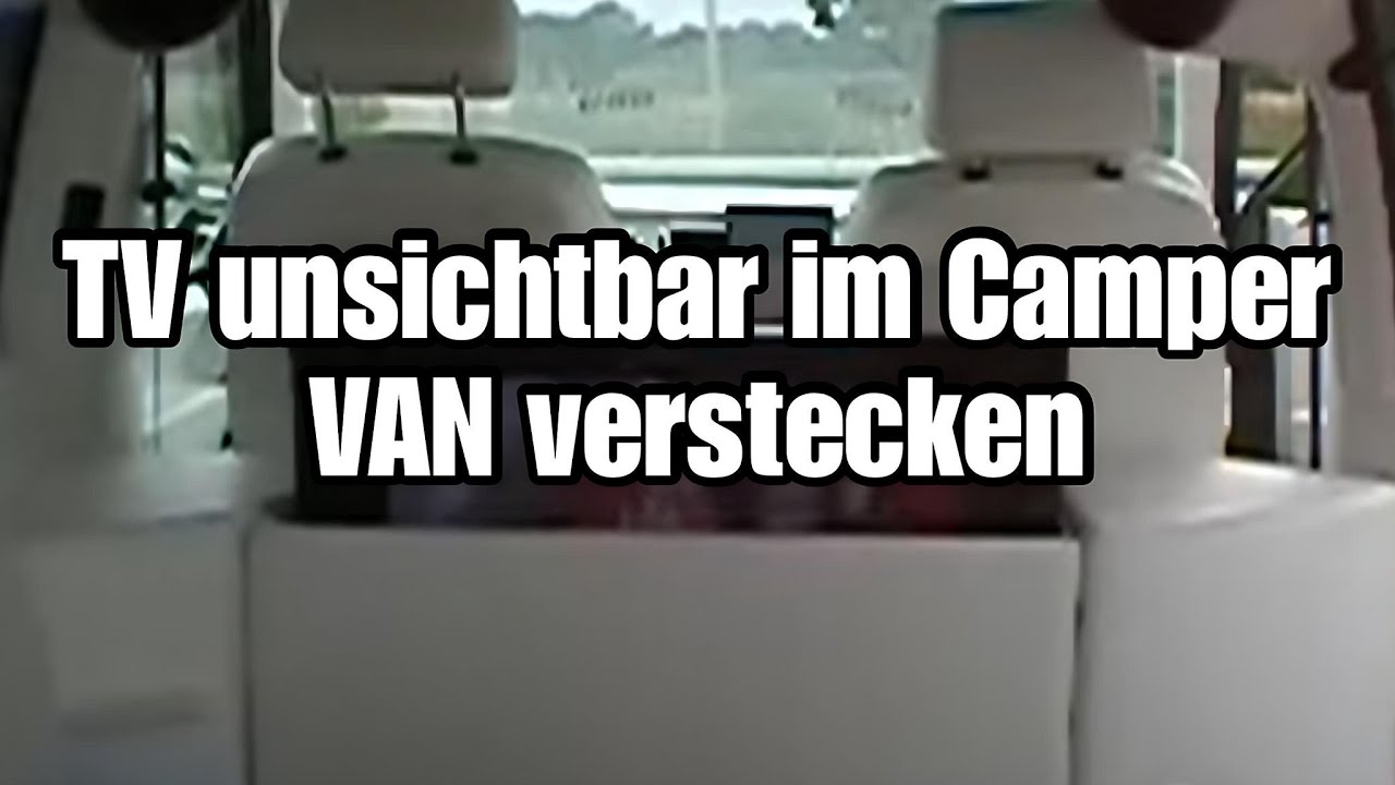 TV Lift in VAN integriert - TV Lösungen für Ihr Wohnmobil oder Explorer ...