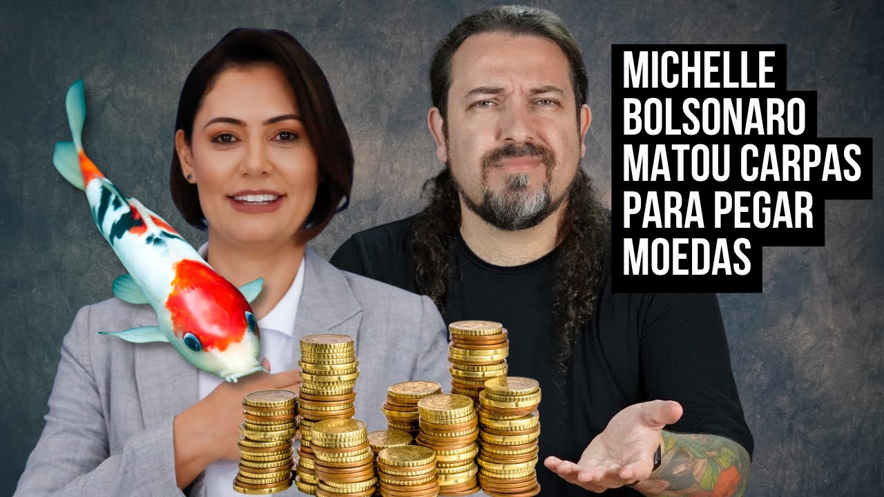 Michelle Bolsonaro mandou eliminar carpas do Palácio a troco de moedas - YouTube