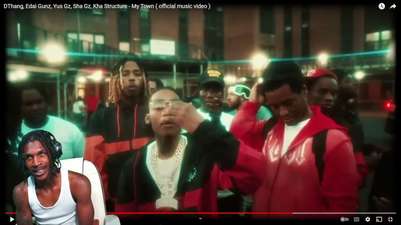 DREAM REACTS TO DThang, Edai Gunz, Yus Gz, Sha Gz, Kha Structure - My Town - YouTube