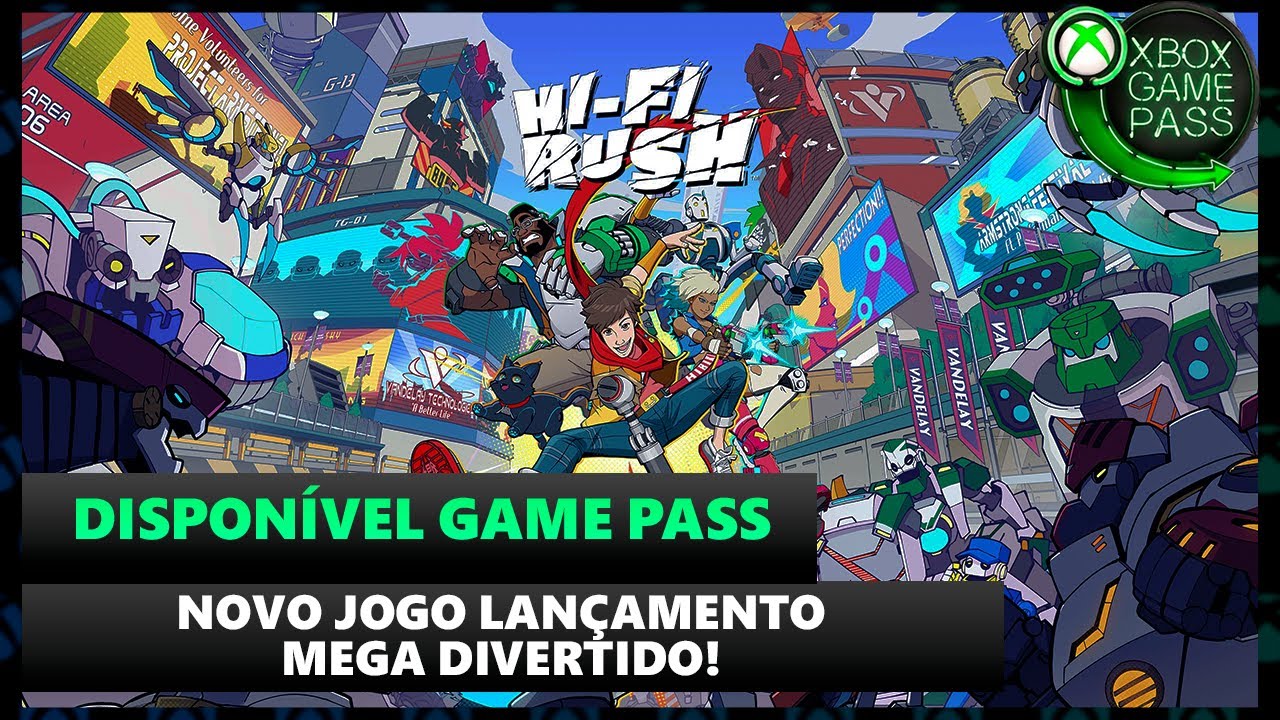 HI-FI RUSH: NOVO JOGO SUPER DIVERTIDO! - DISPONÍVEL GAME PASS - YouTube