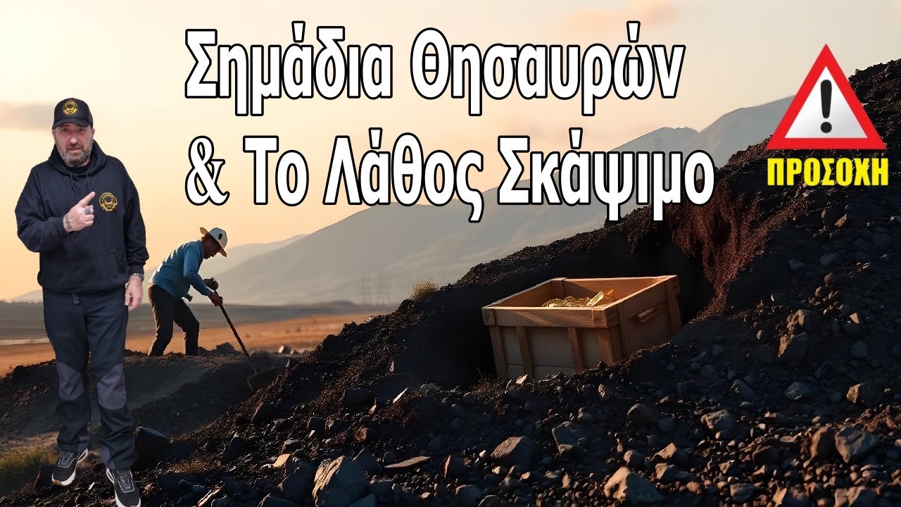 Σημάδια Θησαυρών & Το Λάθος Σκάψιμο: Πώς να Μην Χάσετε τον Πολύτιμο ...