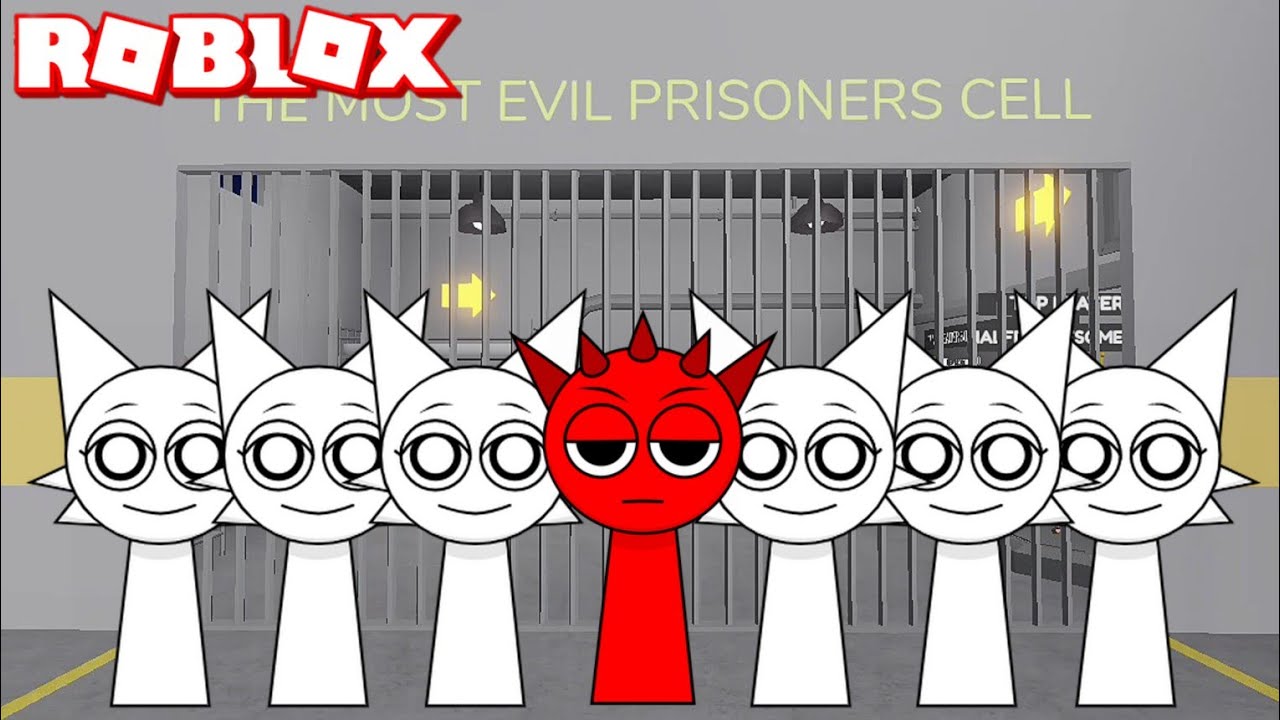 Sprunki Raddy Playing Sprunki Muscle Wenda Barry's Prison Run Obby ...