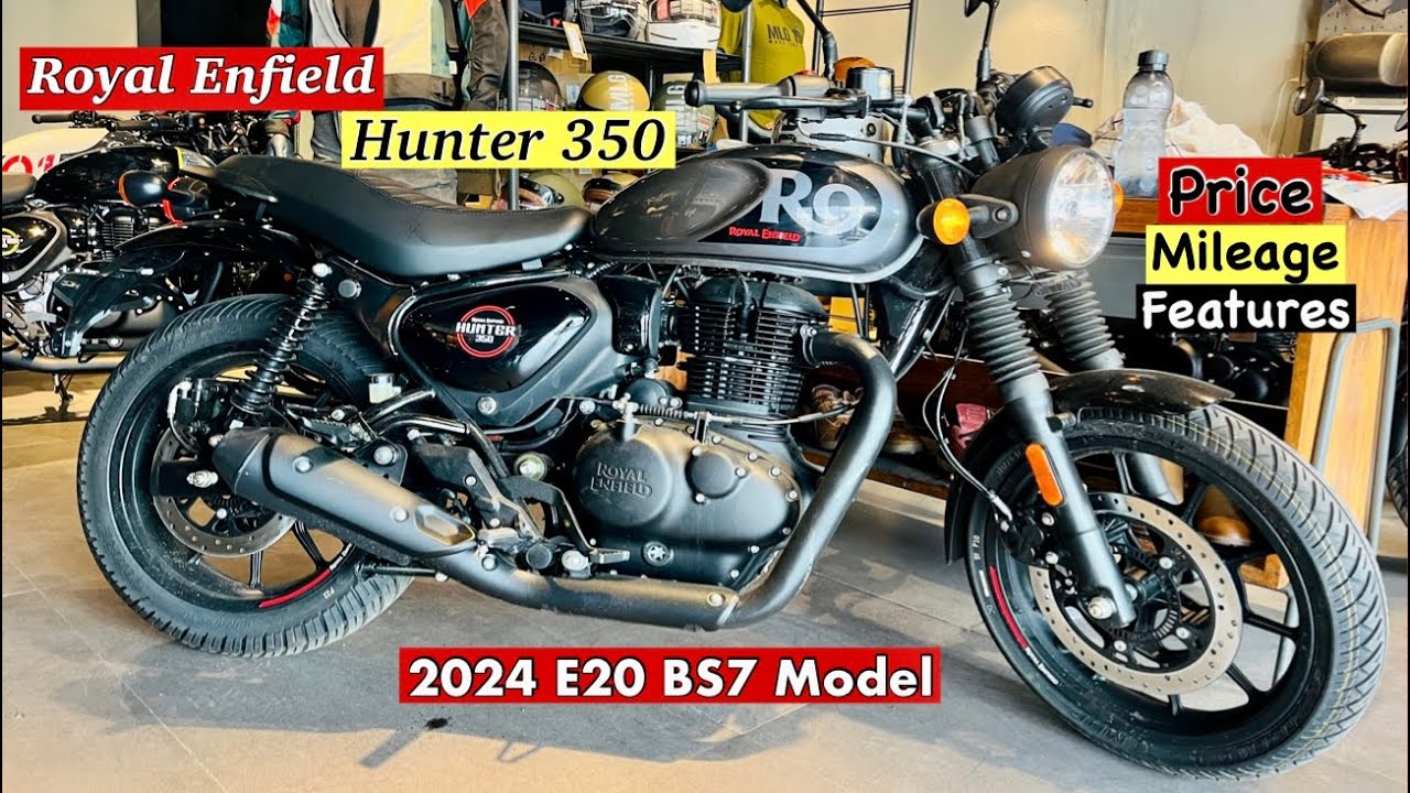 2024🔥Royal Enfield Hunter 350 Dapper Grey Colour Full Review | Price ...