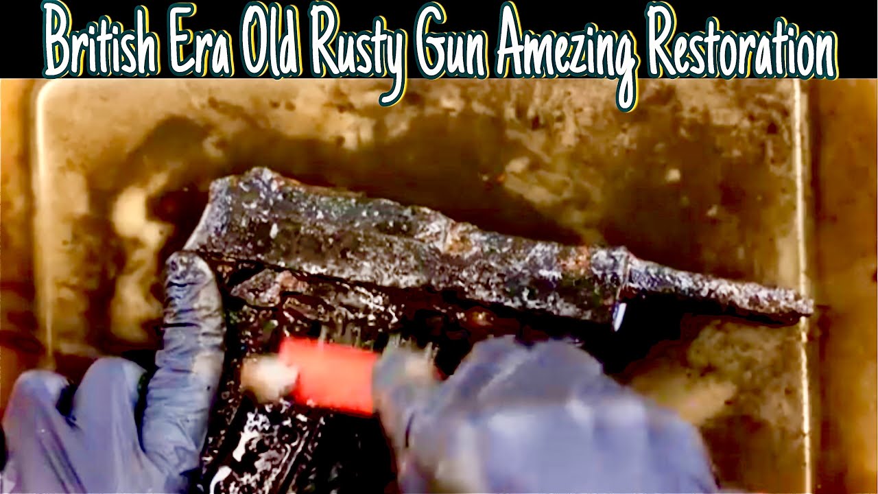 1947 British Era Gun Full Restoration | walther P38 Gun Amezing ...