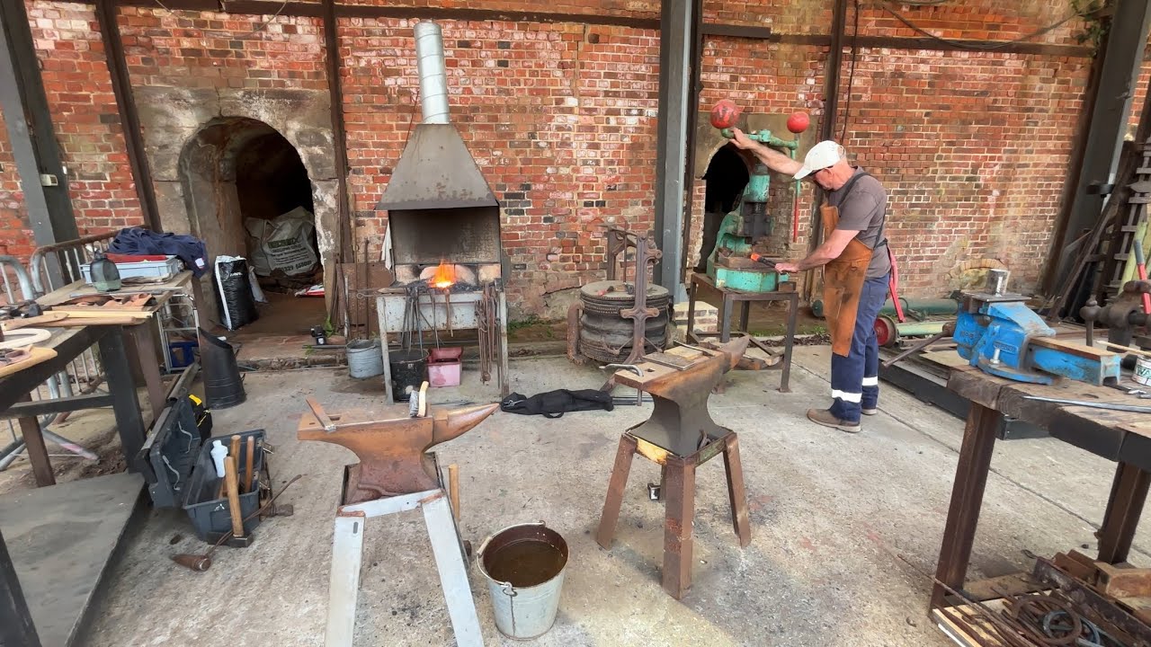 Traditional Blacksmithing Demonstration | The Brickworks Museum | 27/04/25 - YouTube