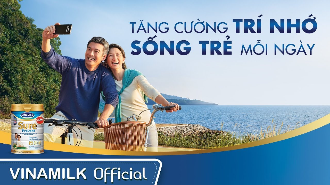 Quảng cáo Vinamilk - Vinamilk Sure Prevent Mới - Tăng Cường Trí Nhớ ...