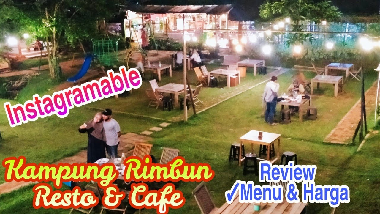 Kampung Rimbun Resto & Cafe | Serpong Tangsel - YouTube