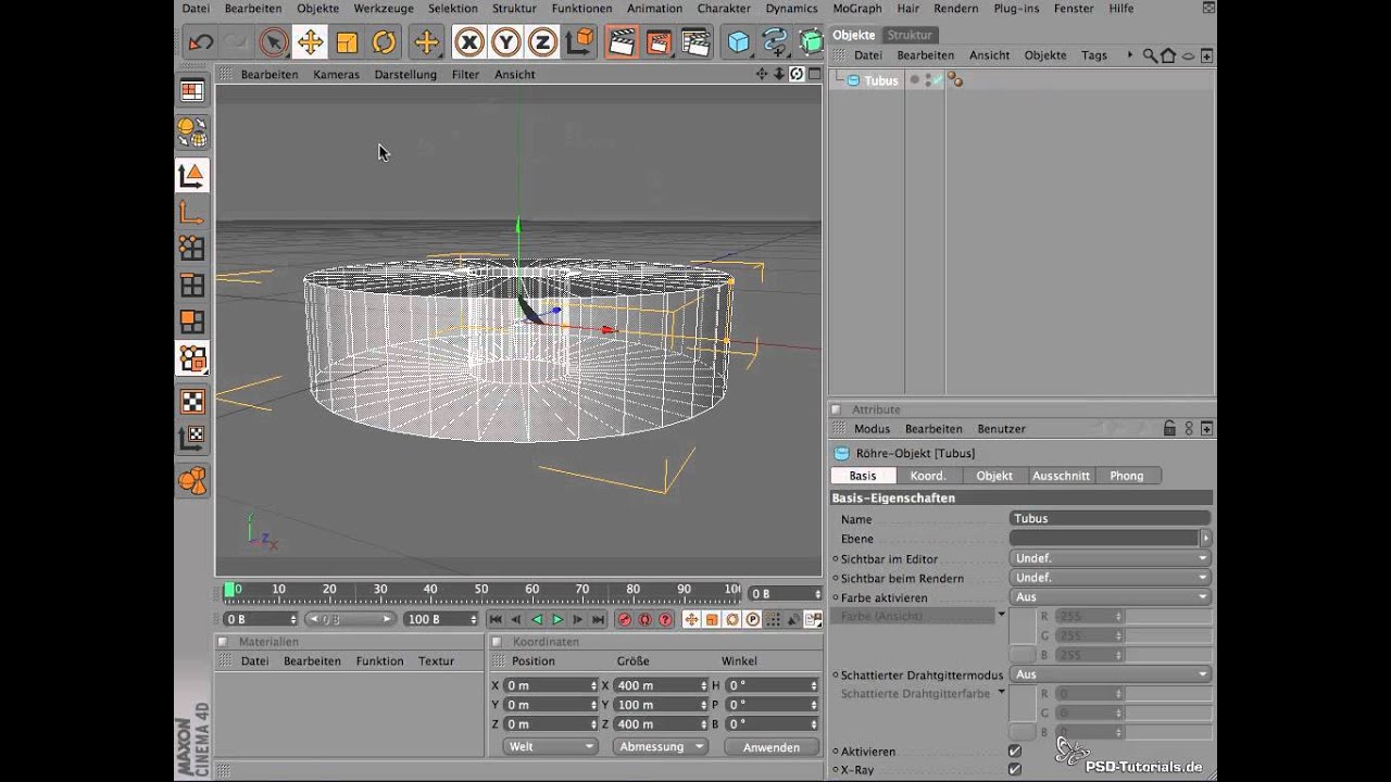 CINEMA 4D Tutorial: Einführung in das Managersystem || Teil 02 - YouTube