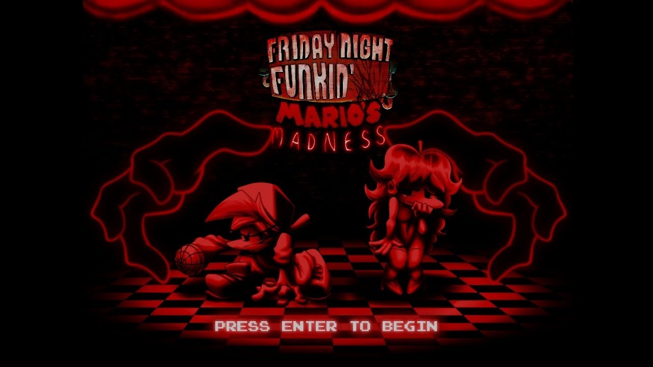 Escena 1 FNF VS mario Madness V2, ElCapitanEnzo2 - YouTube