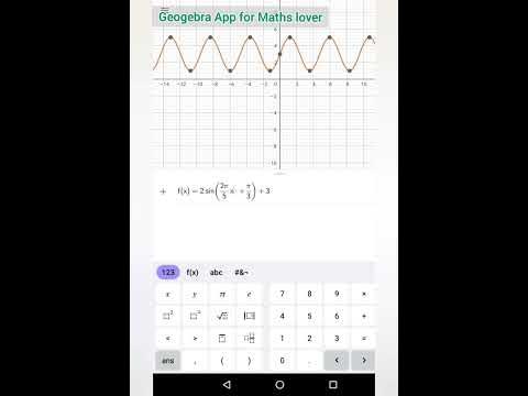 Unlocking the Magic of the Sine Wave | Geogebra #shorts - YouTube