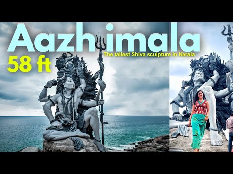 Aazhimala Shiva Temple l azhimala lord shiva statue l