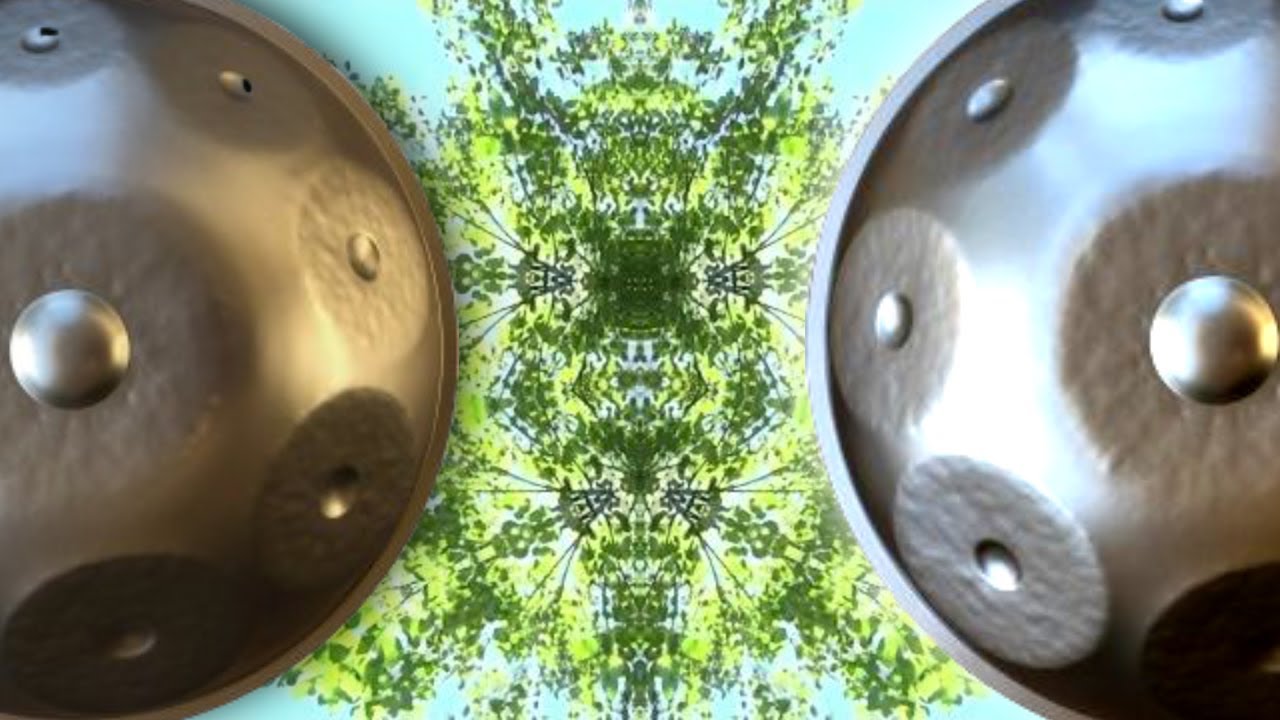 Ambient Pan drum duo. Meditative Music. Relaxing Hang Drum music for ...
