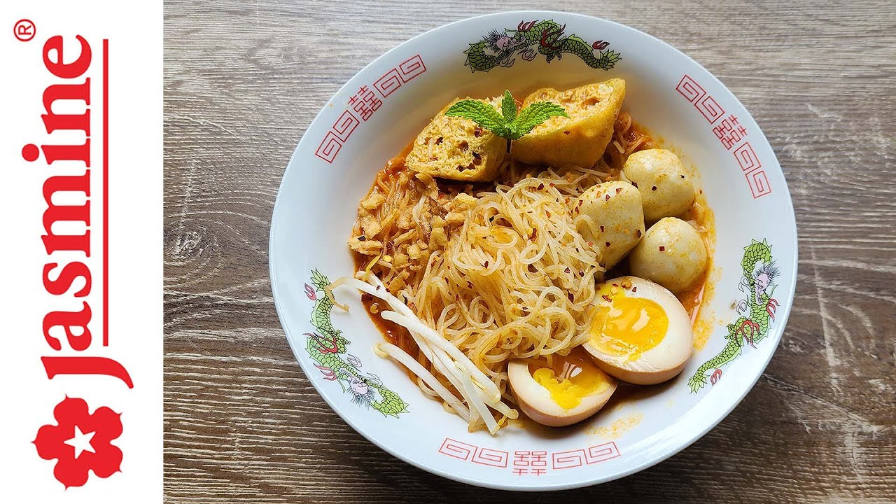 Jasmine XXL Bihun Segera Penang White Curry Malaysia — Instant Noodle ...