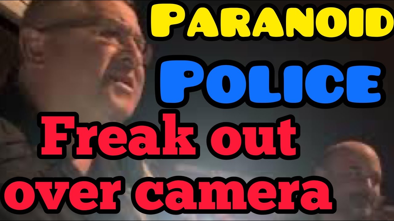 Paranoid police #copwatch #nypd #1stamendment - YouTube