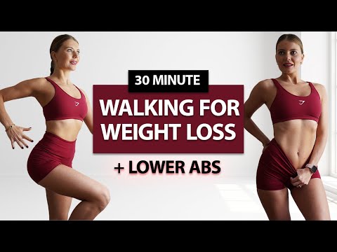 30 MIN WALKING WORKOUT FOR WEIGHT LOSS AND FLAT BELLY- All Standing | Fat Burning