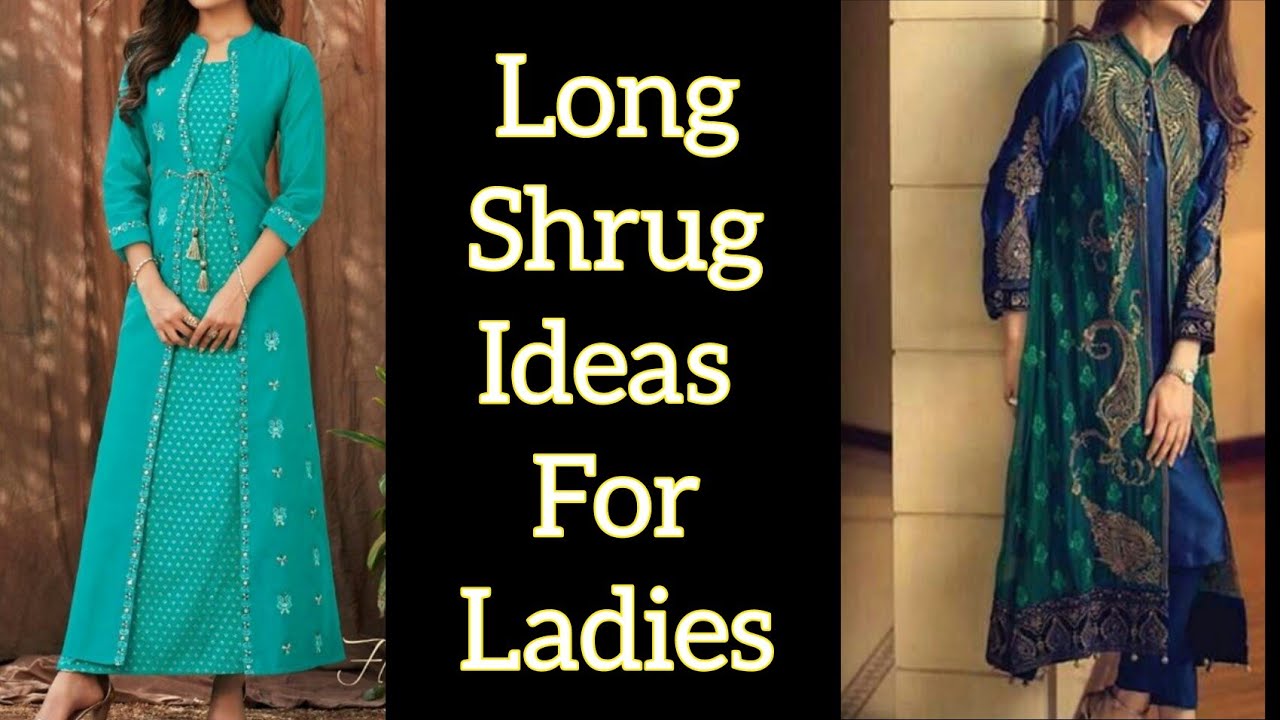 2023 ke latest long shrug desigs #shrugdesign - YouTube