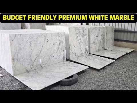 Indian Statuario Marble | Statuario White Marble | Marble Flooring Designs | Premium White Marble