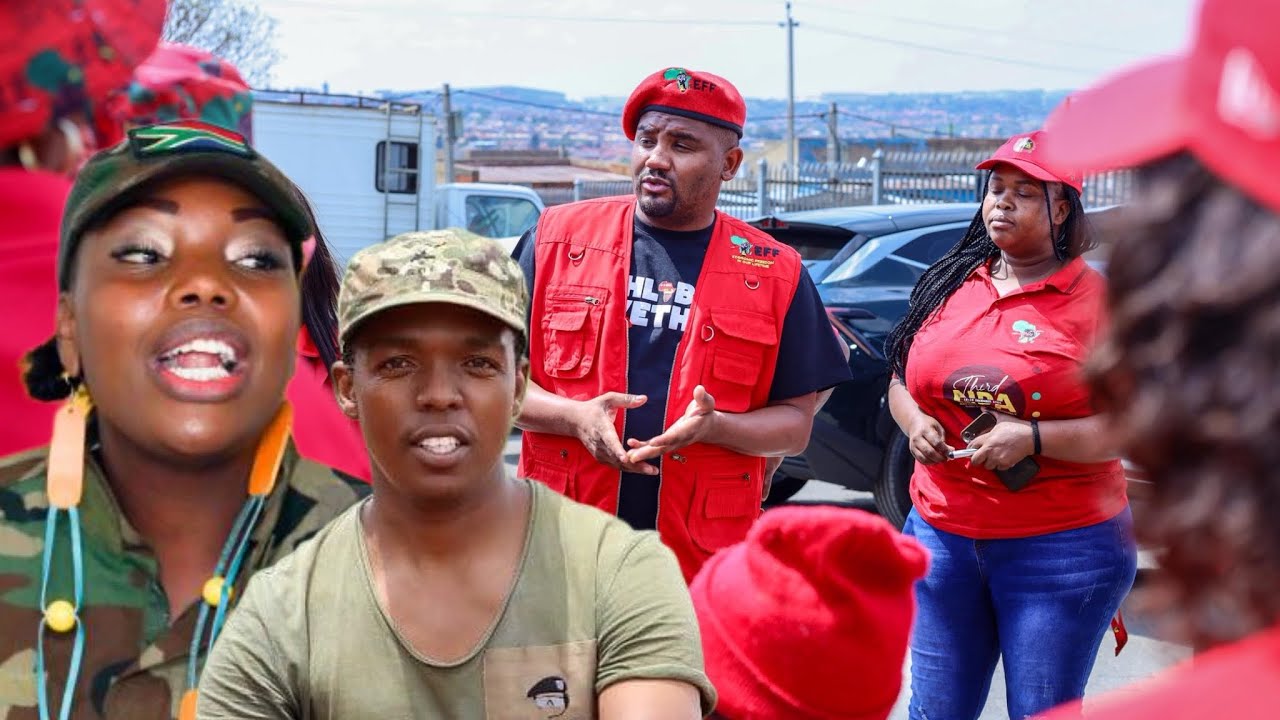 Watch | EFF Gauteng Chair takes stand at Alex Police Station against ...