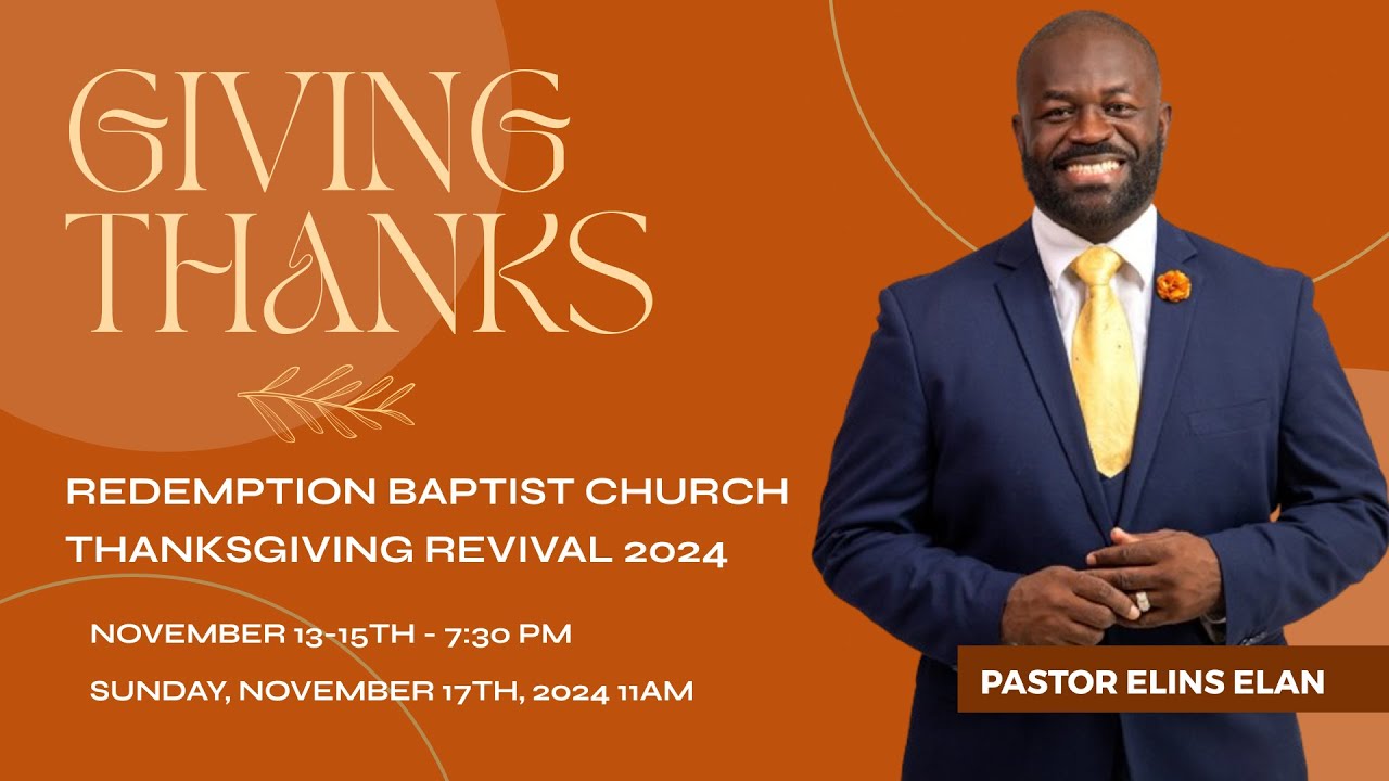 RBC Worship Service | Sunday, November 17, 2024 - YouTube