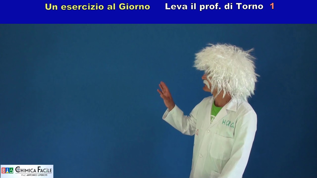 1 Composti Chimici Un Esercizio Al Giorno Es 1 Youtube