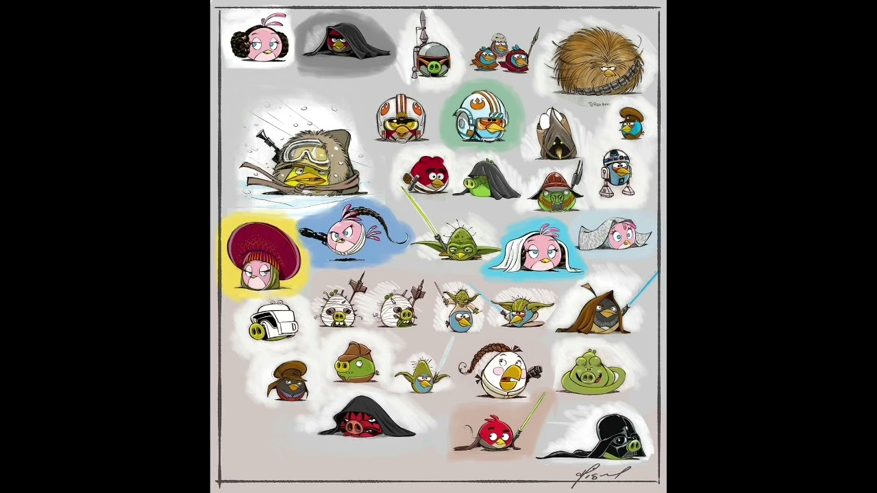 Angry Birds Concept Art Gallery - YouTube