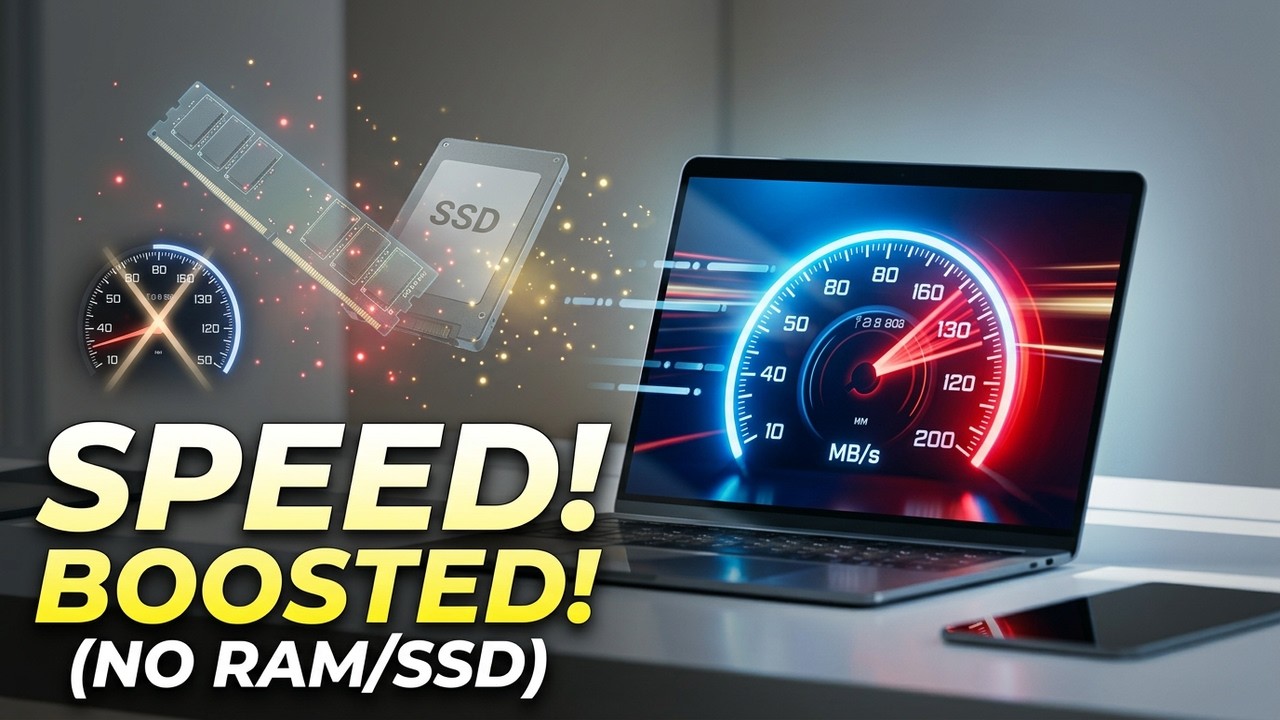 🚀 Boost Your Laptop Speed in Minutes – NO RAM or SSD Needed ! - YouTube