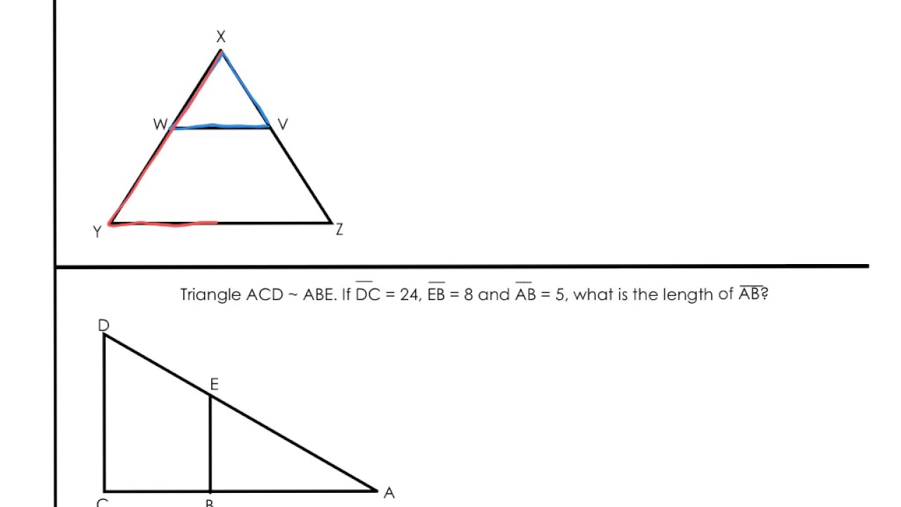 3.2 - Side Splitter Theorem - YouTube