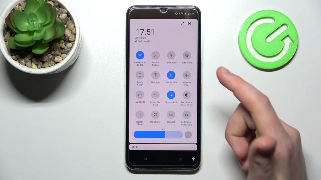 Realme Narzo 50A Prime - How To Change Screen Recording Settings