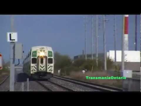 Kitchener Line - GO Transit 2010 MPI MP40PH-3C 649 Arrives and Departs ...