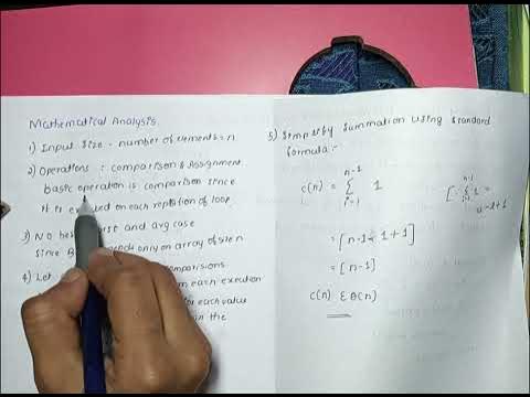 BCS401 Analysis and design of algo(mathematical analysis of non ...