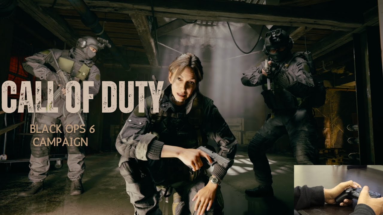 Call Of Duty black ops 6 campaign | Capture Harrow mission | ps5 - YouTube
