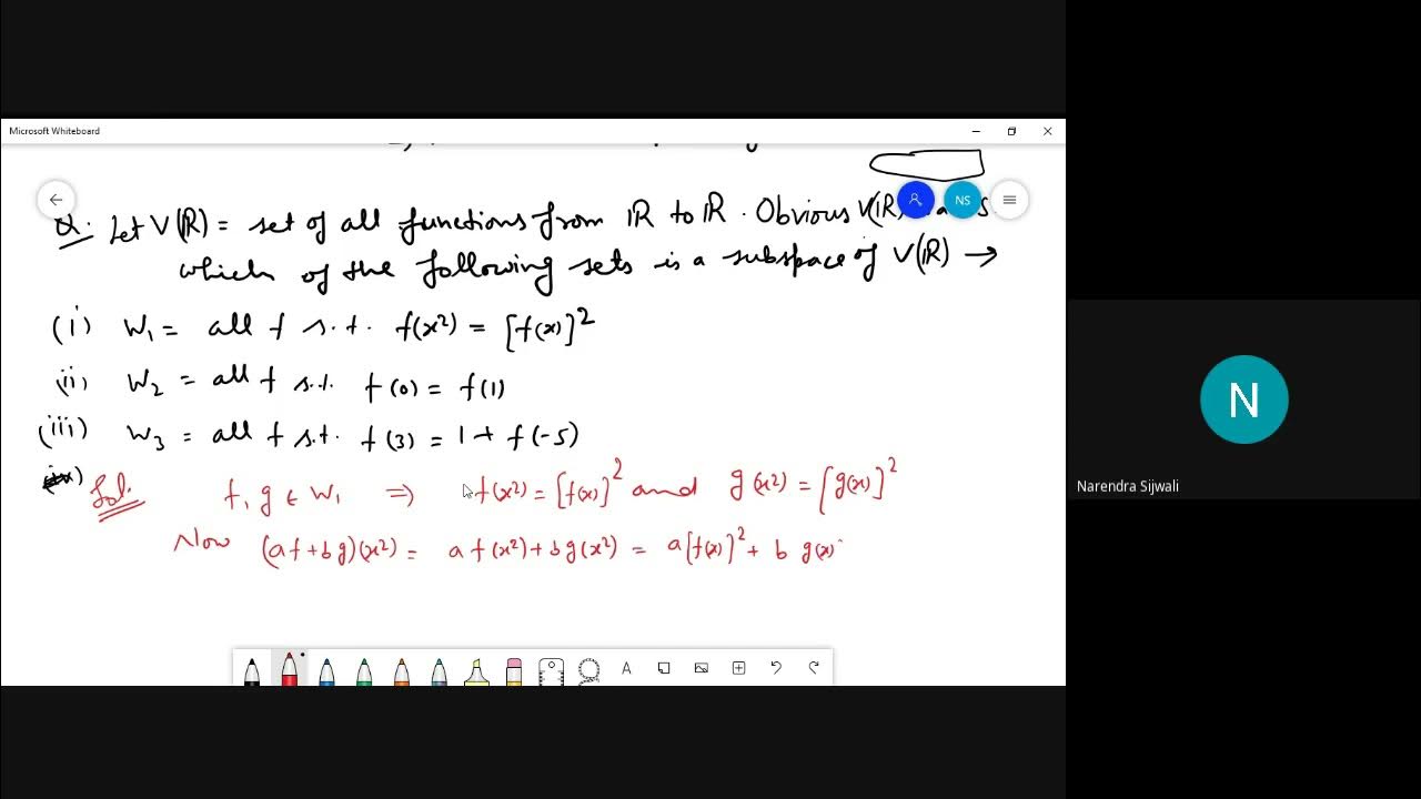 Linear Span & Combinations - YouTube
