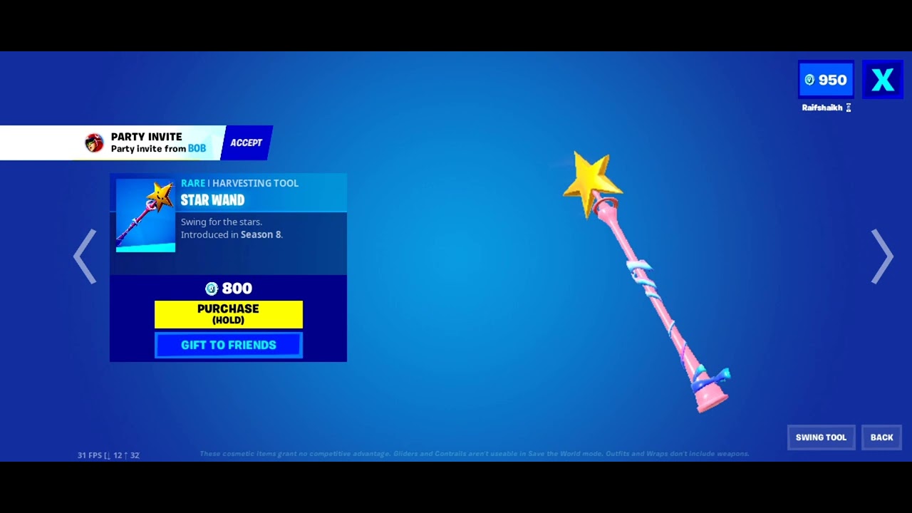 I purchased Star ⭐ Wand pickaxe ⛏️ - YouTube