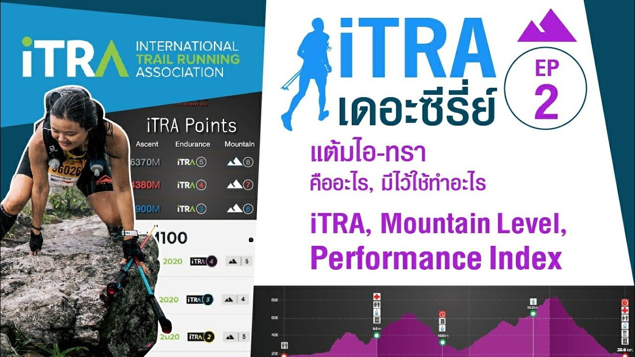 EP.2 iTRA เดอะซีรี่ย์ l แต้ม iTRA, Mountain Level, Performance Index ...