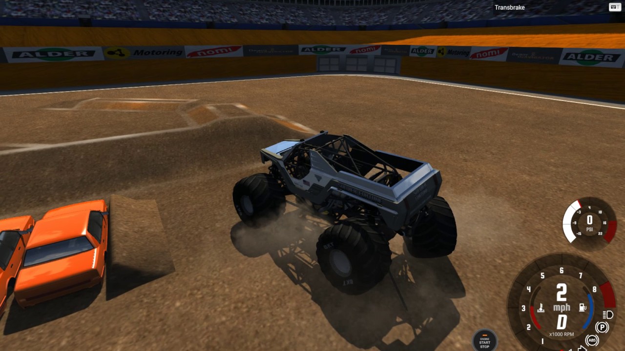 BeamNG.Drive monster jam: Behind the scenes - YouTube