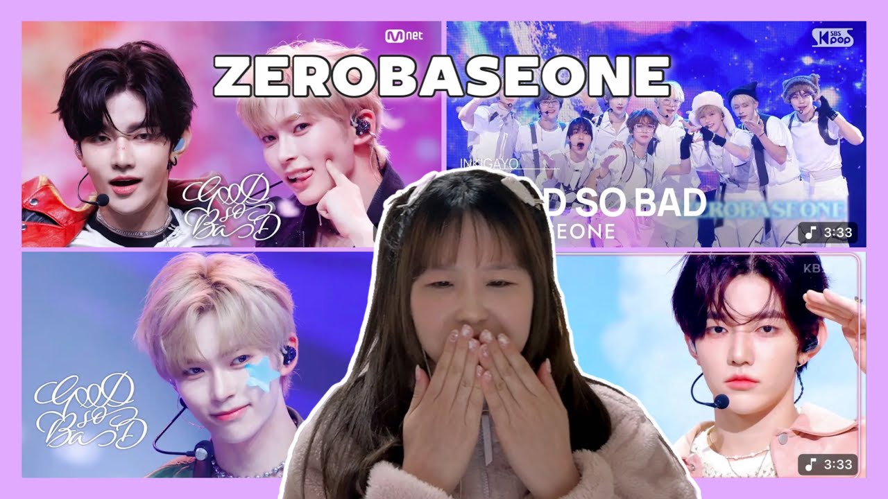 ZEROBASEONE Reaction | Good So Bad Live Stages Reaction - YouTube
