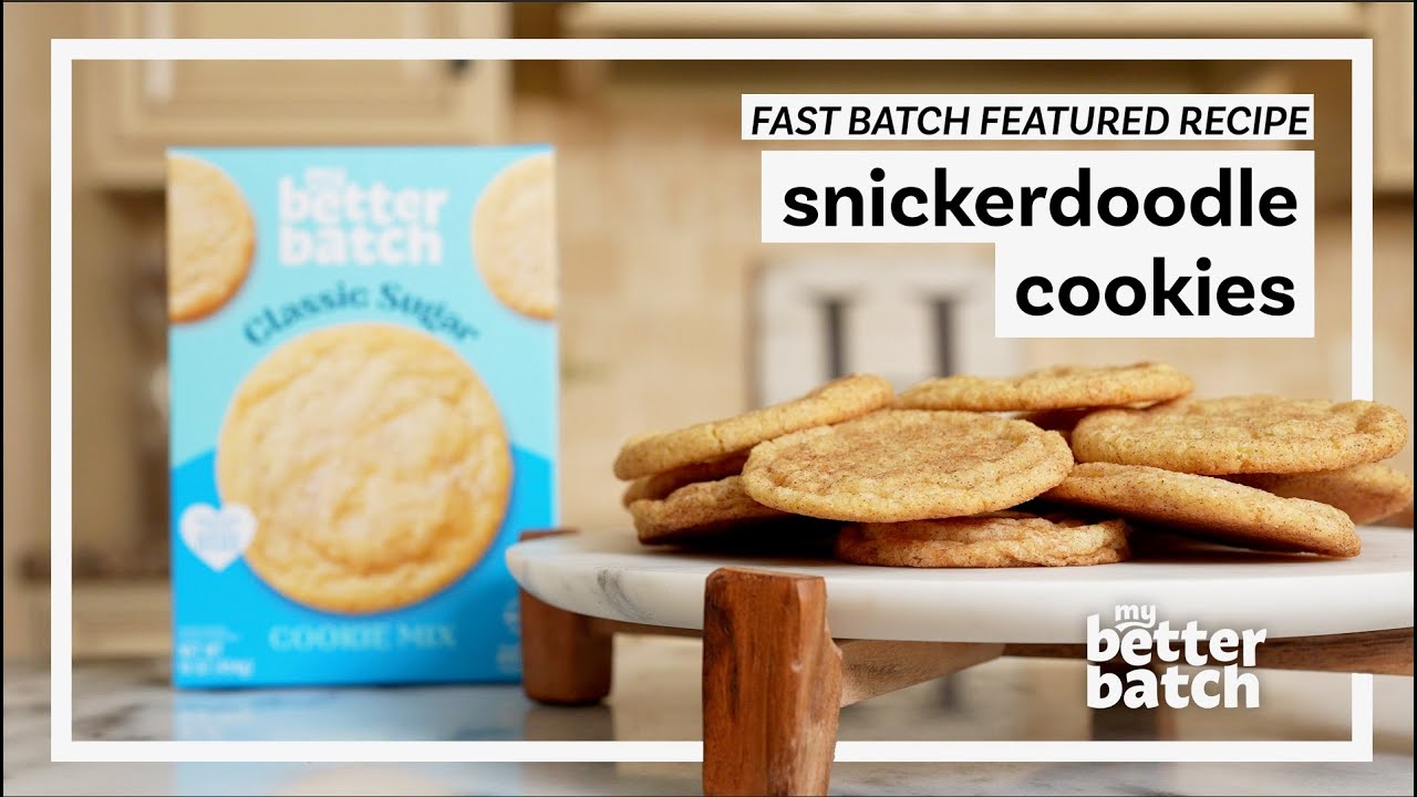 1 Mix, Endless Cookie Possibilities! Easy Cookie Recipe: Snickerdoodles ...