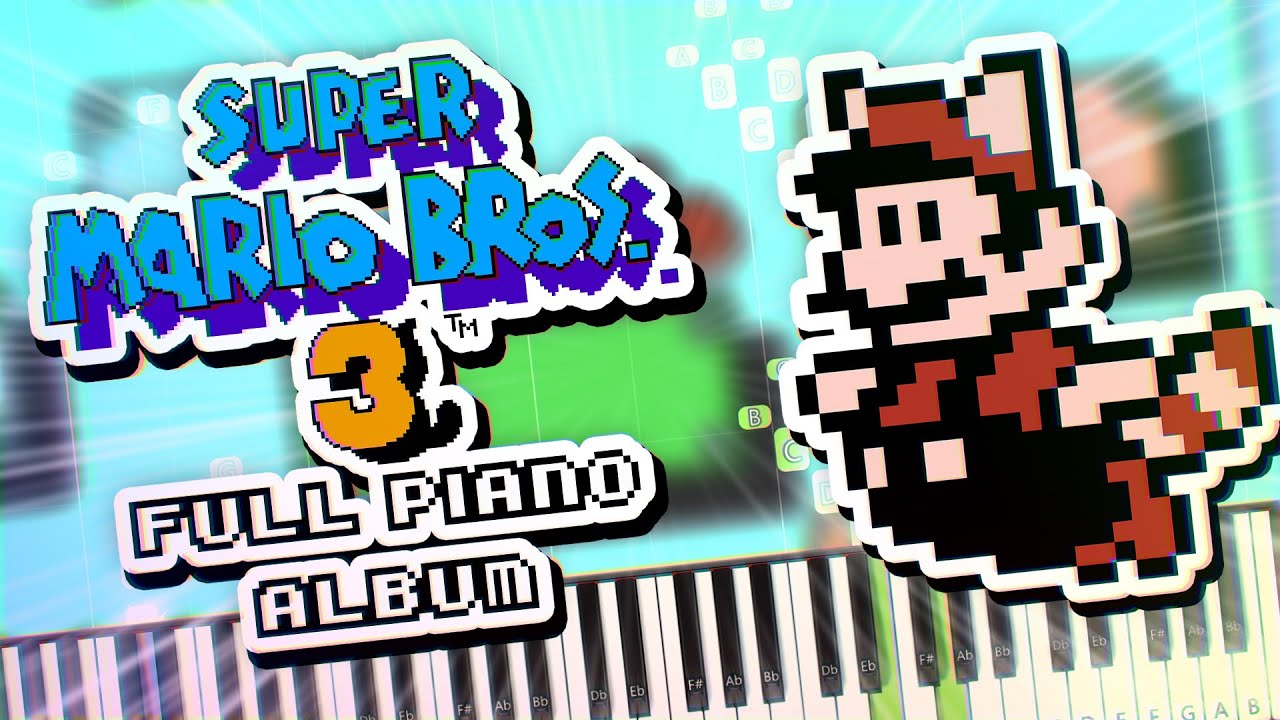 Super Mario Bros. 3 - Piano Album Synthesia - YouTube
