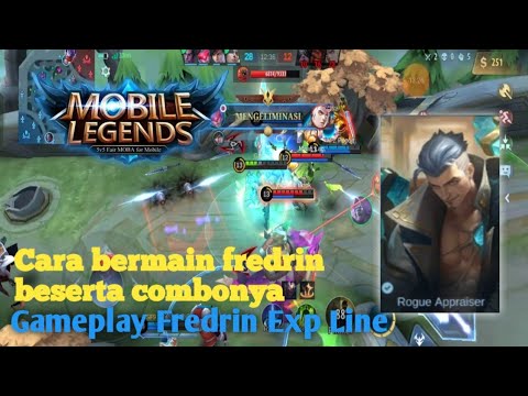 Cara bermain Fredrin beserta combonya ‼️ Gameplay Fredrin Exp Line ...